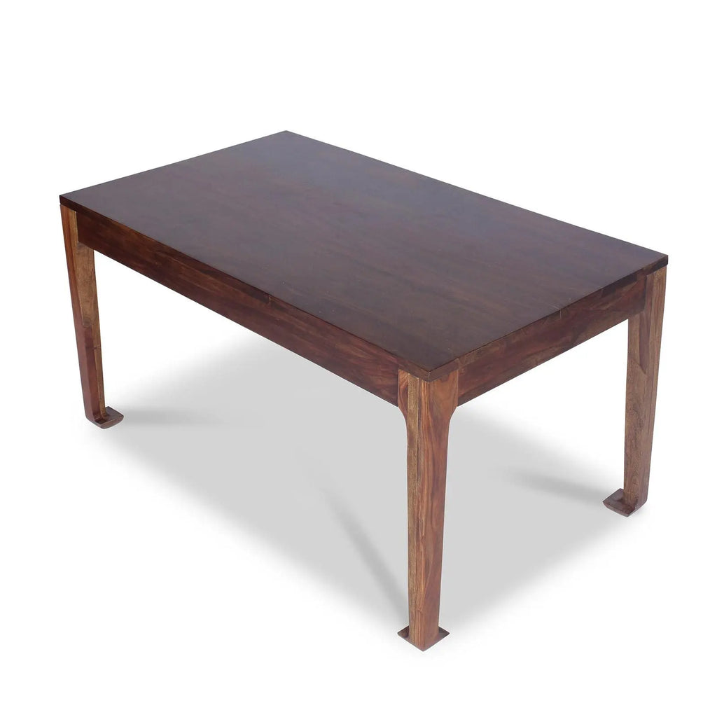 Valen Solid Wood Six Seater Dining Table - Dining Tables set - Fabuliv